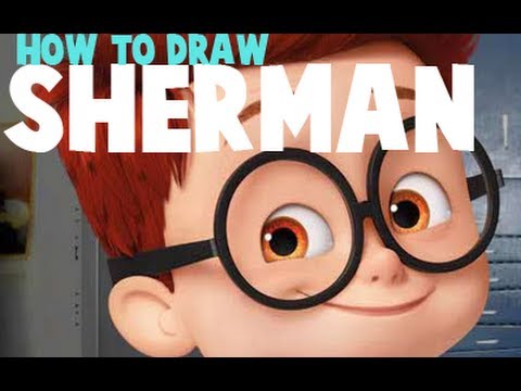 How to Draw Sherman From Mr. Peabody and Sherman - YouTube