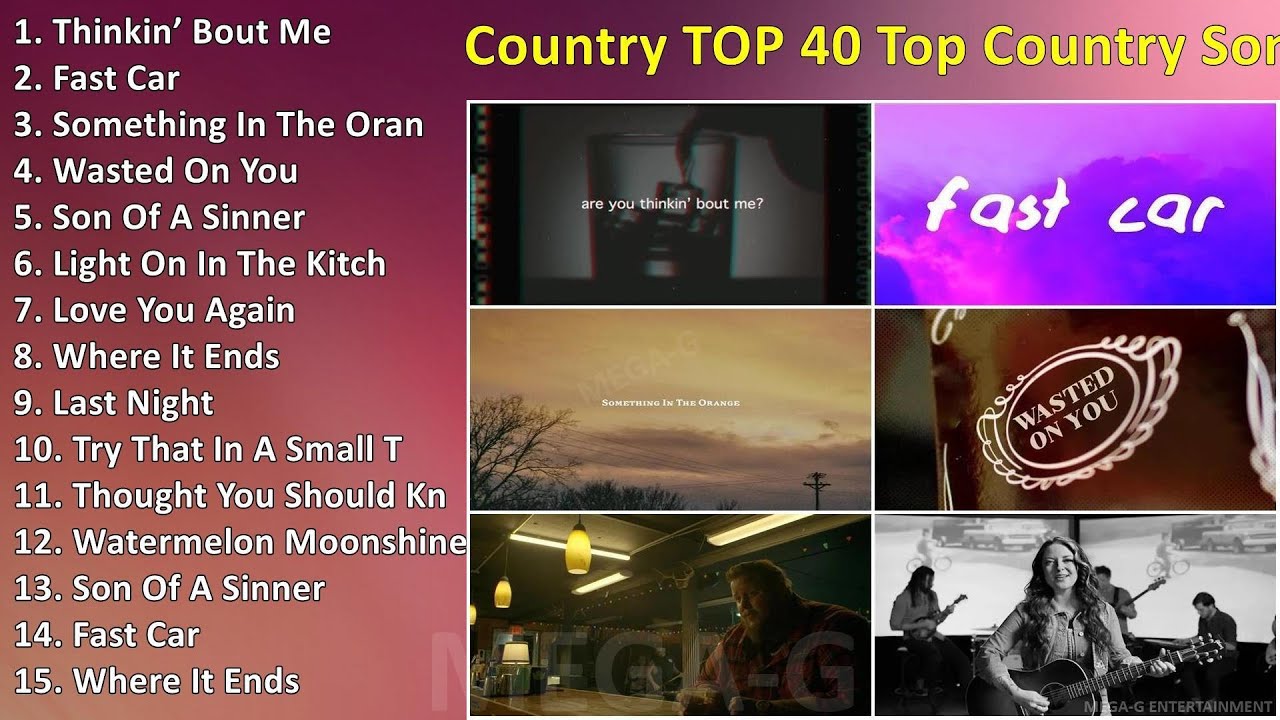 Country TOP 40 - Top Country Songs This Week 2023 ~ Popular Songs - YouTube