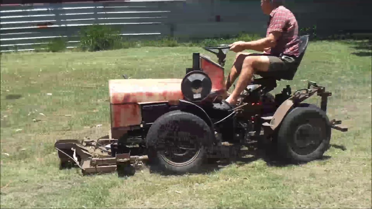 Articulated Tractor, Home Made - YouTube