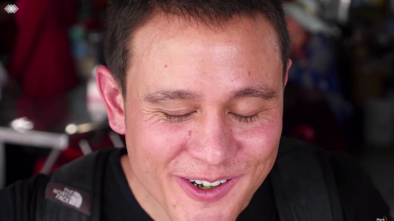 3 Minutes And 24 Seconds Of Mark Wiens O Face YouTube