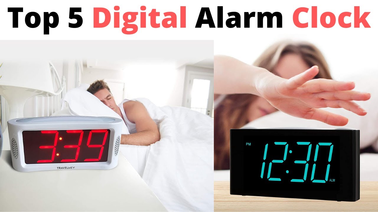 Top 5 Digital Alarm Clock || Best Alarm Clocks || Latest Technology ...