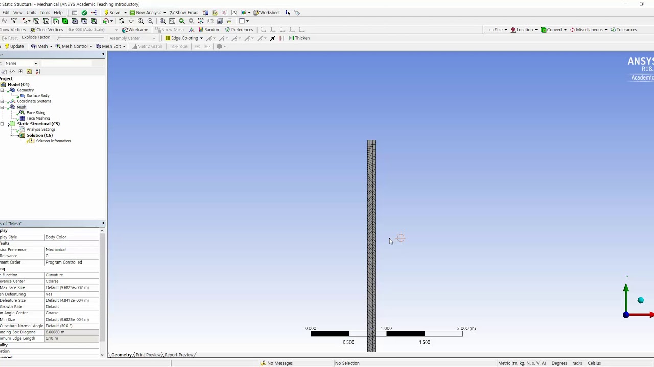 Problem 5.3, Chapter 5.(FE Modeling and Simulation with ANSYS Workbench) - YouTube