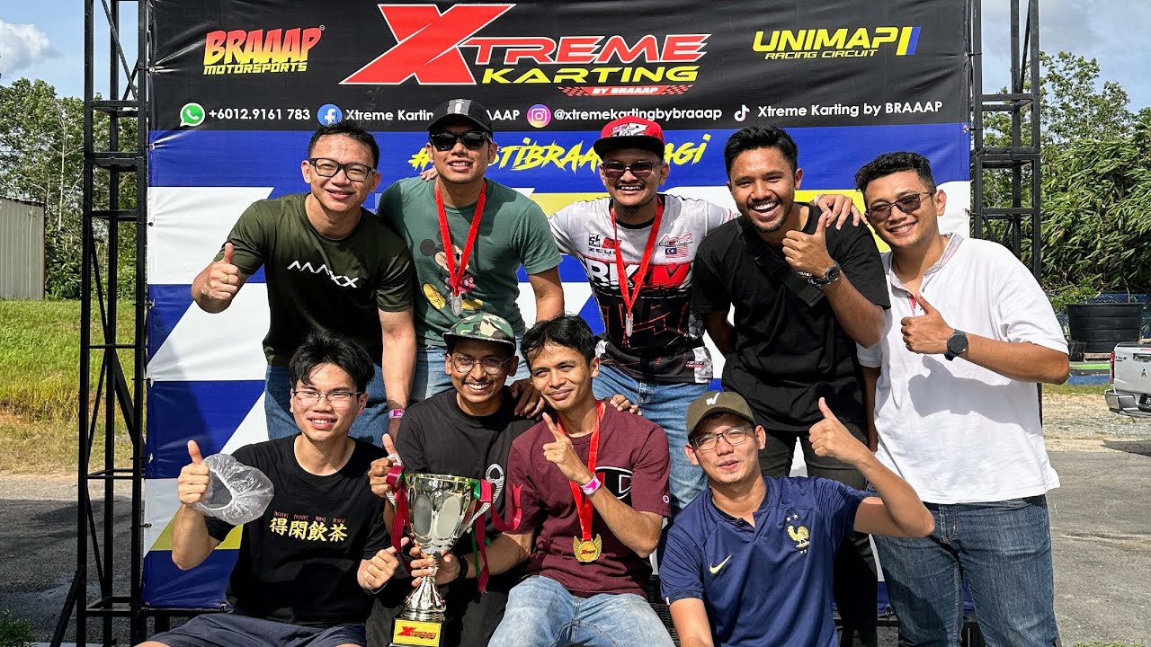 GoKart Grand Prix Fun Race | UniMAP RACING CIRCUIT - YouTube