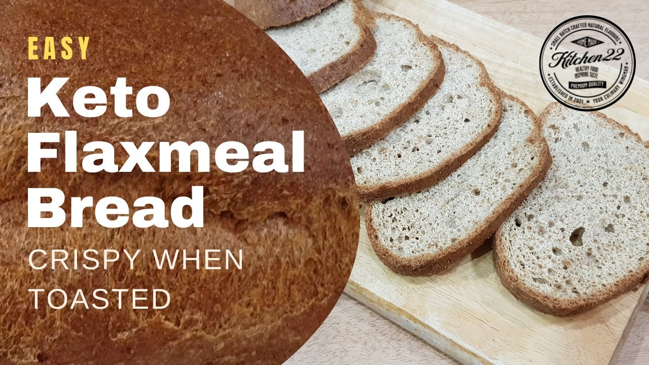 Keto Flaxseed Bread Nut Free Youtube