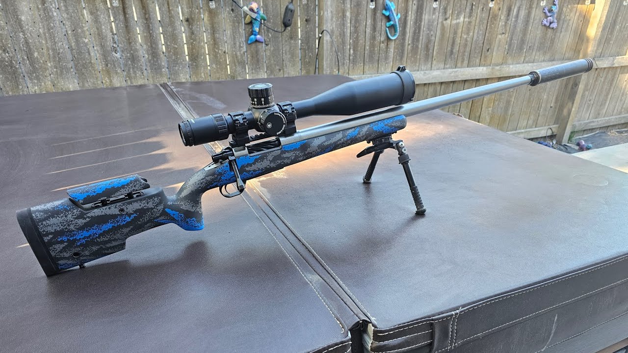 45 caliber smokeless muzzleloader is finished. - YouTube