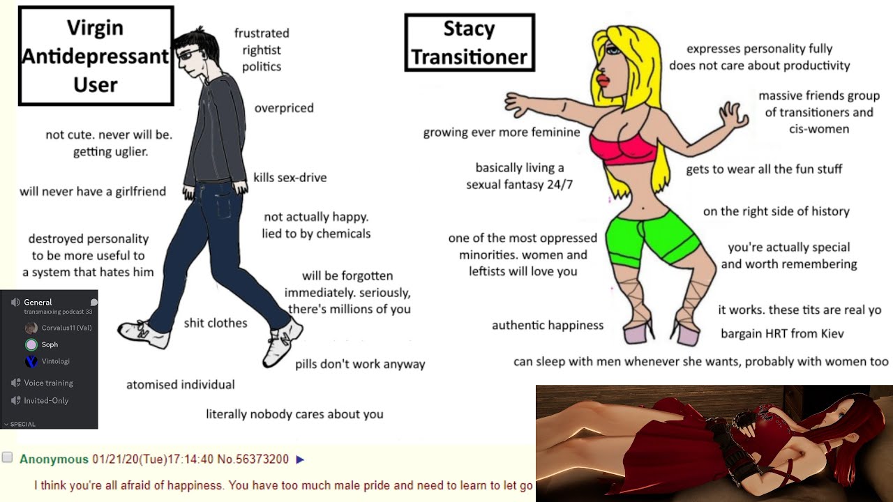 She escaped an incel cult to become a trans female - YouTube