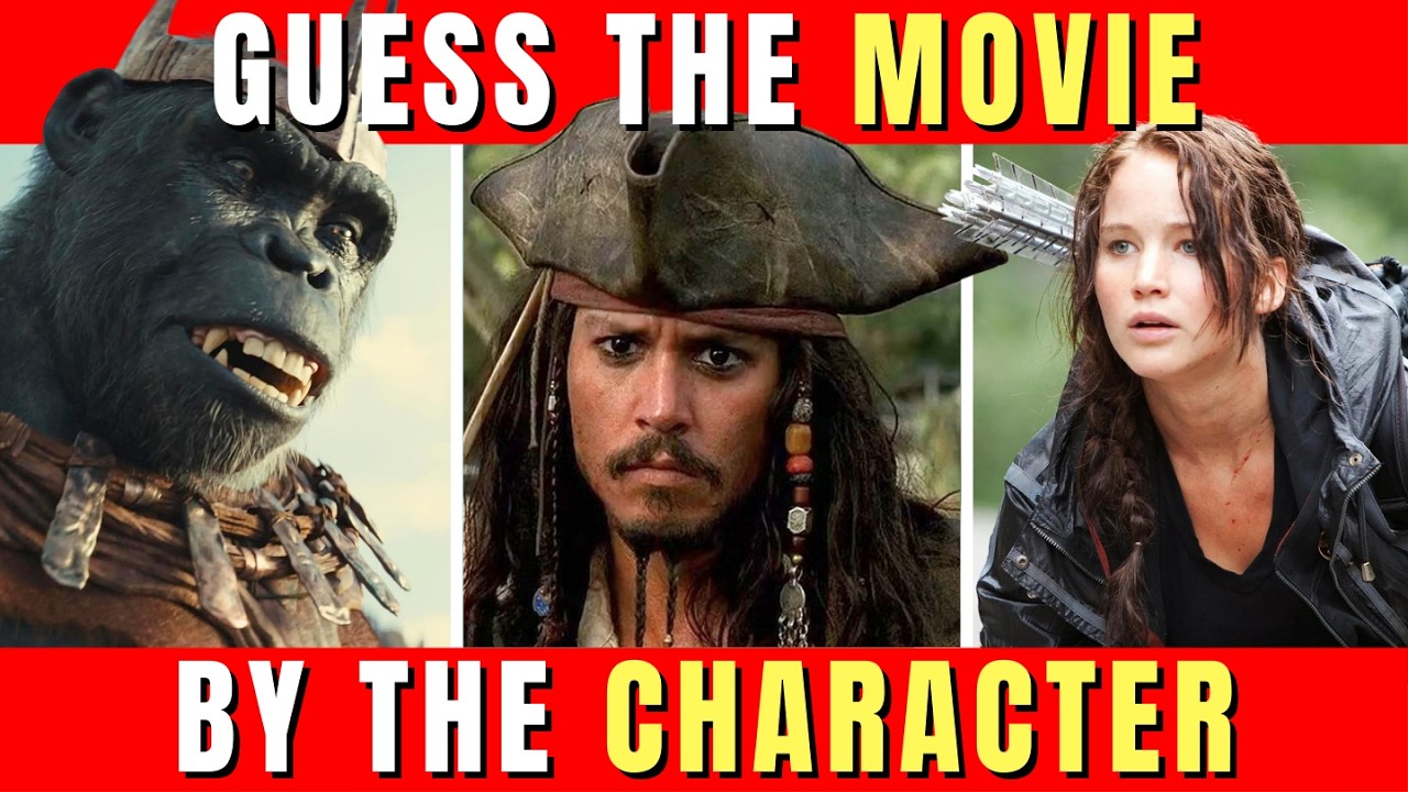Guess the MOVIE by the CHARACTER! - YouTube