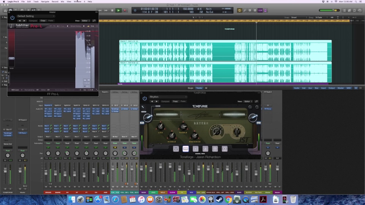 How To Get A Djent Rhythm Tone - ToneForge Jason Richardson - YouTube