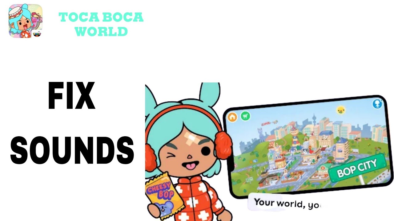 How To Fix And Solve Sounds On Toca Boca World App | Final Solution ...