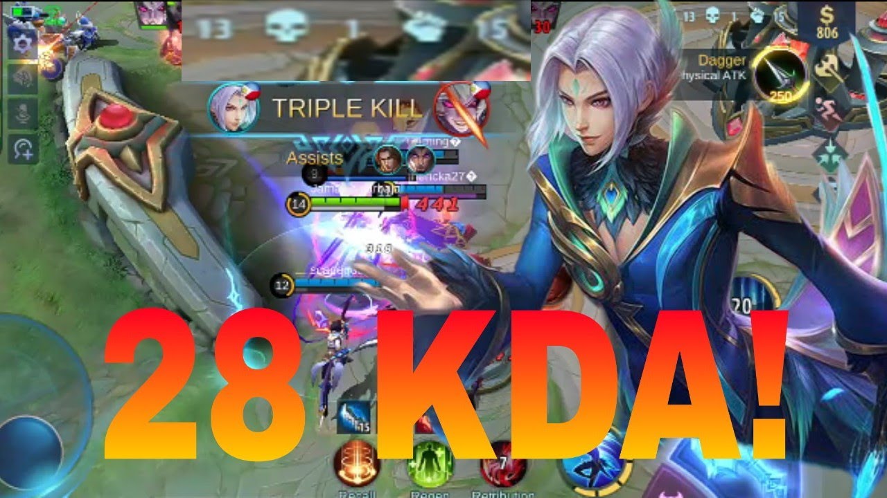 28 KDA! Ling GamePlay|Mobile legends bang bang carlgaming - YouTube