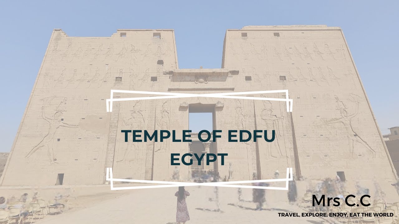 Walking Through History: Exploring the Magnificent Edfu Temple. - YouTube