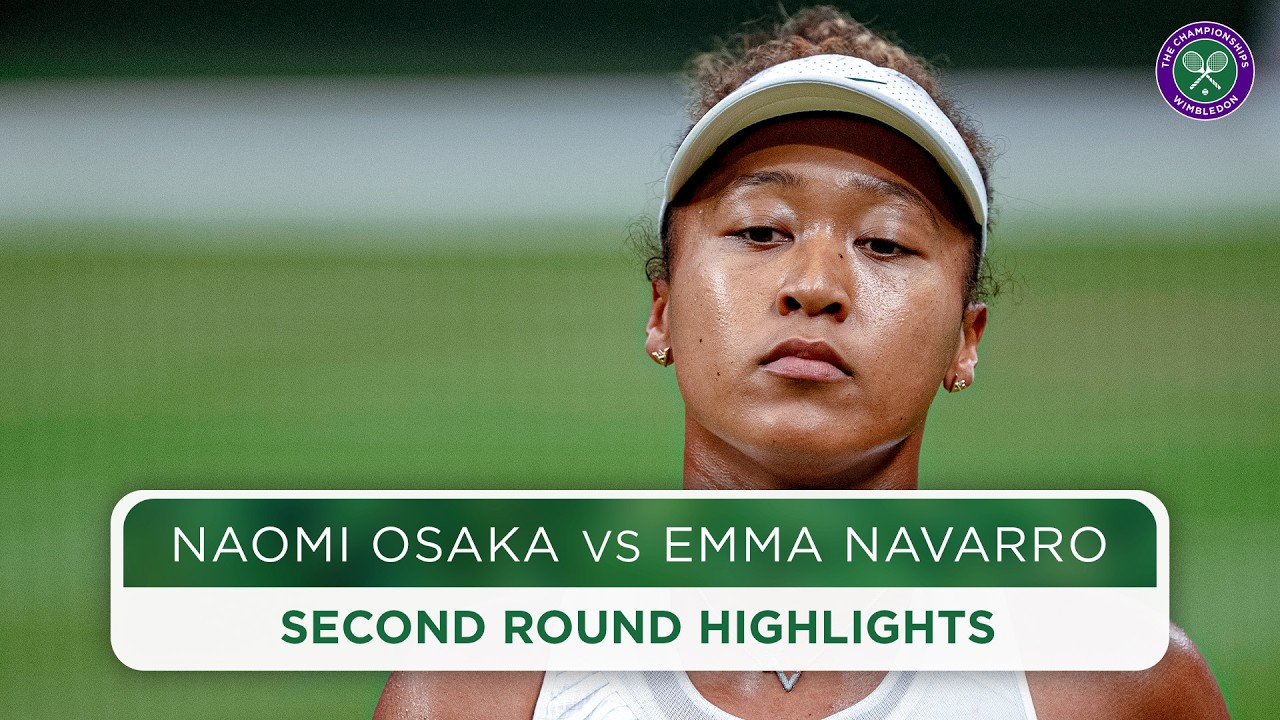 Grand Slam Champion bows out | Naomi Osaka vs Emma Navarro | Highlights ...