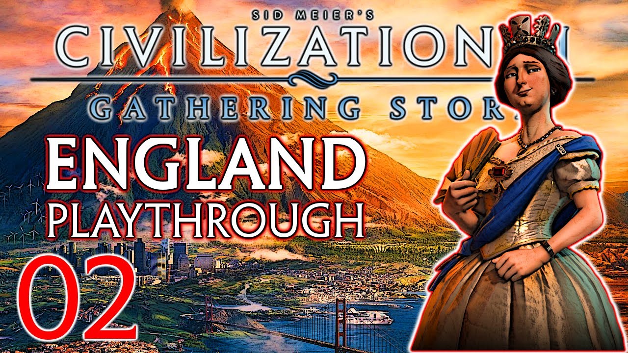 Civ 6 Gathering Storm Playthrough - England #2 - GOLDEN AGE IS UPON US ...