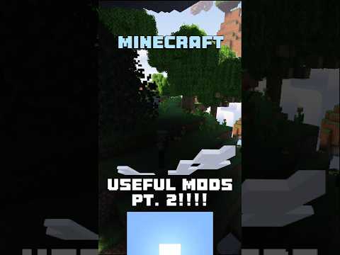 Useful Minecraft Mods Pt. 2! #minecraft #minecraftshorts # ...