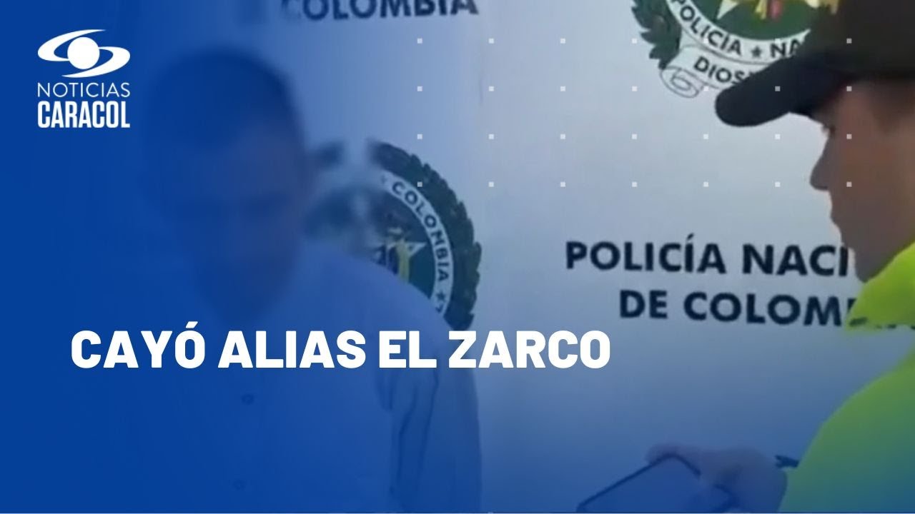 Capturaron en Cali a alias el Zarco, el terror de los supermercados - YouTube