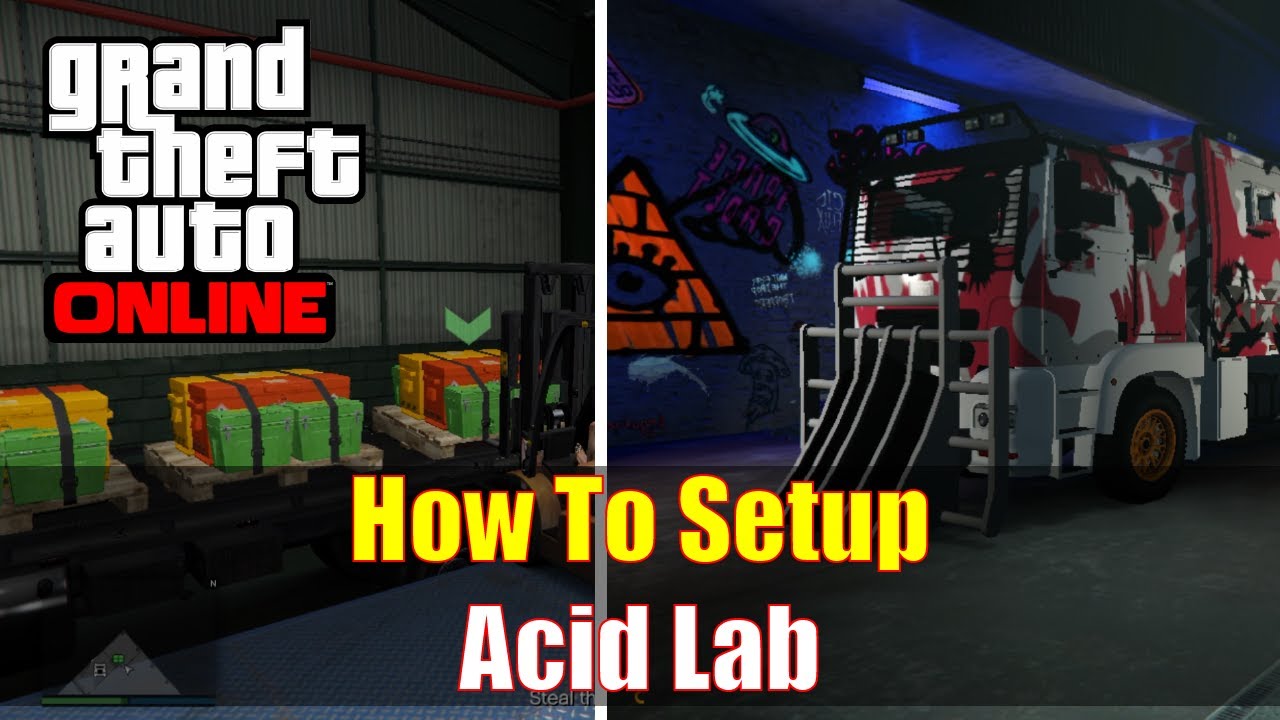 How To SETUP ACID LAB | New Business - Gta 5 Online Guide - YouTube