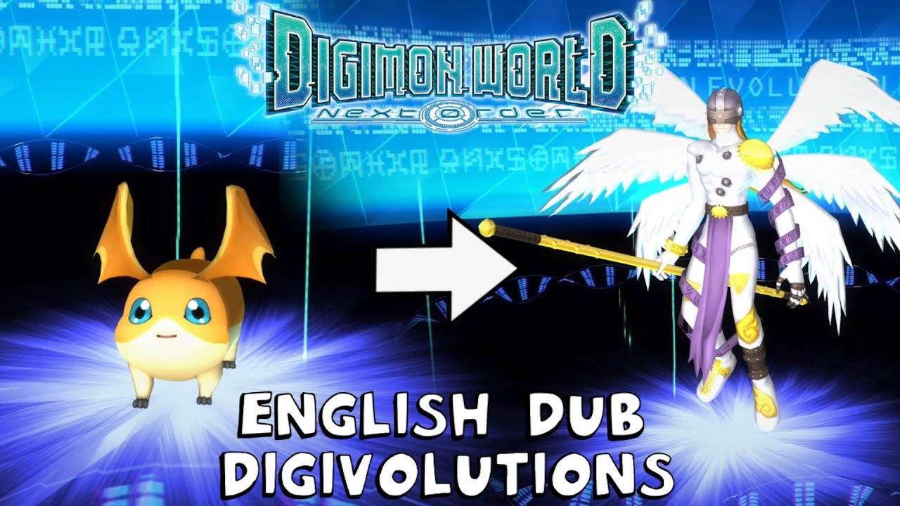 Digimon World: Next Order - English Dub Digivolutions - YouTube