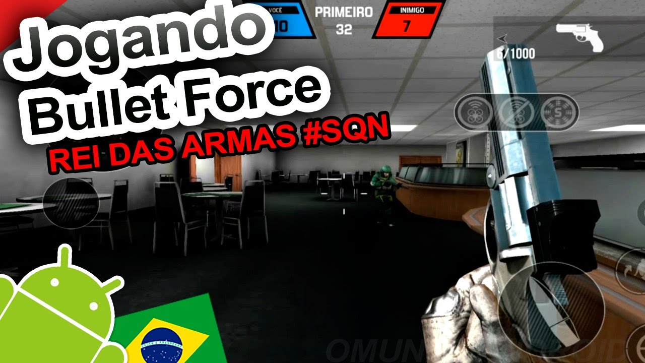 Bullet Force modalidade GUN GAME, melhor jogo fps 2016 android grátis ...