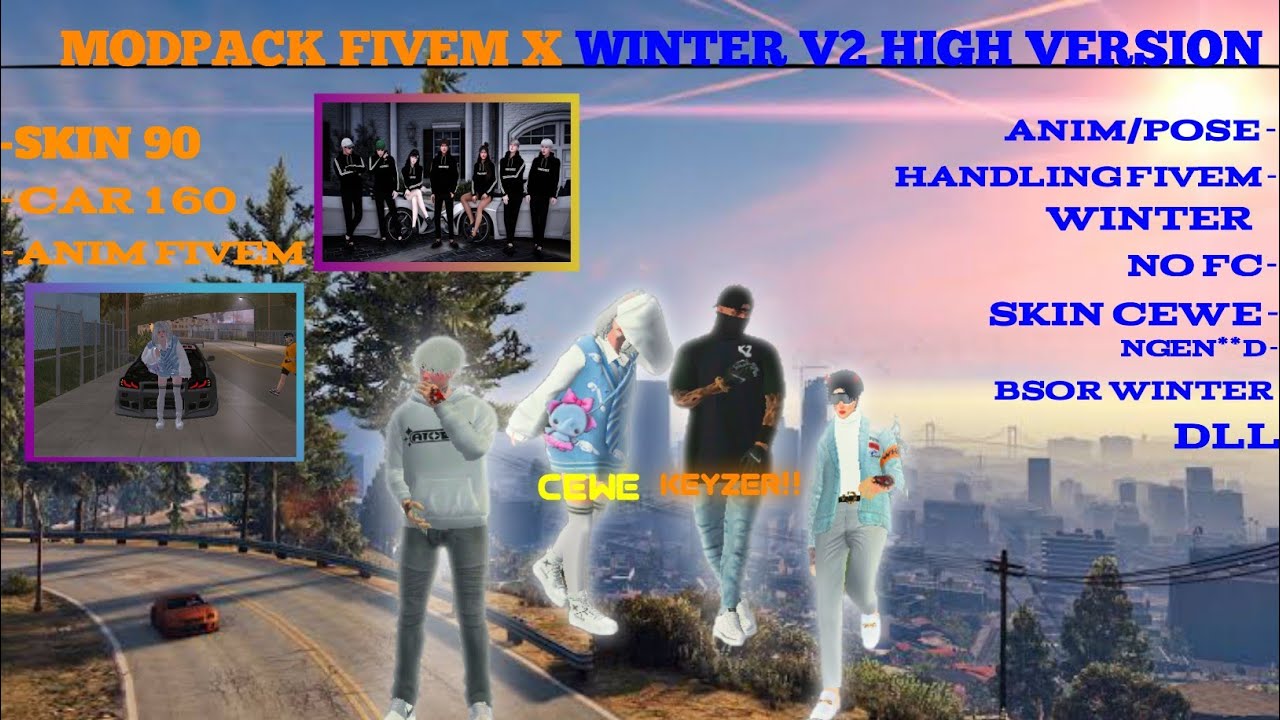 SHARE‼️ MODPACK FIVEM X WINTER V2 HIGH VERSION - YouTube