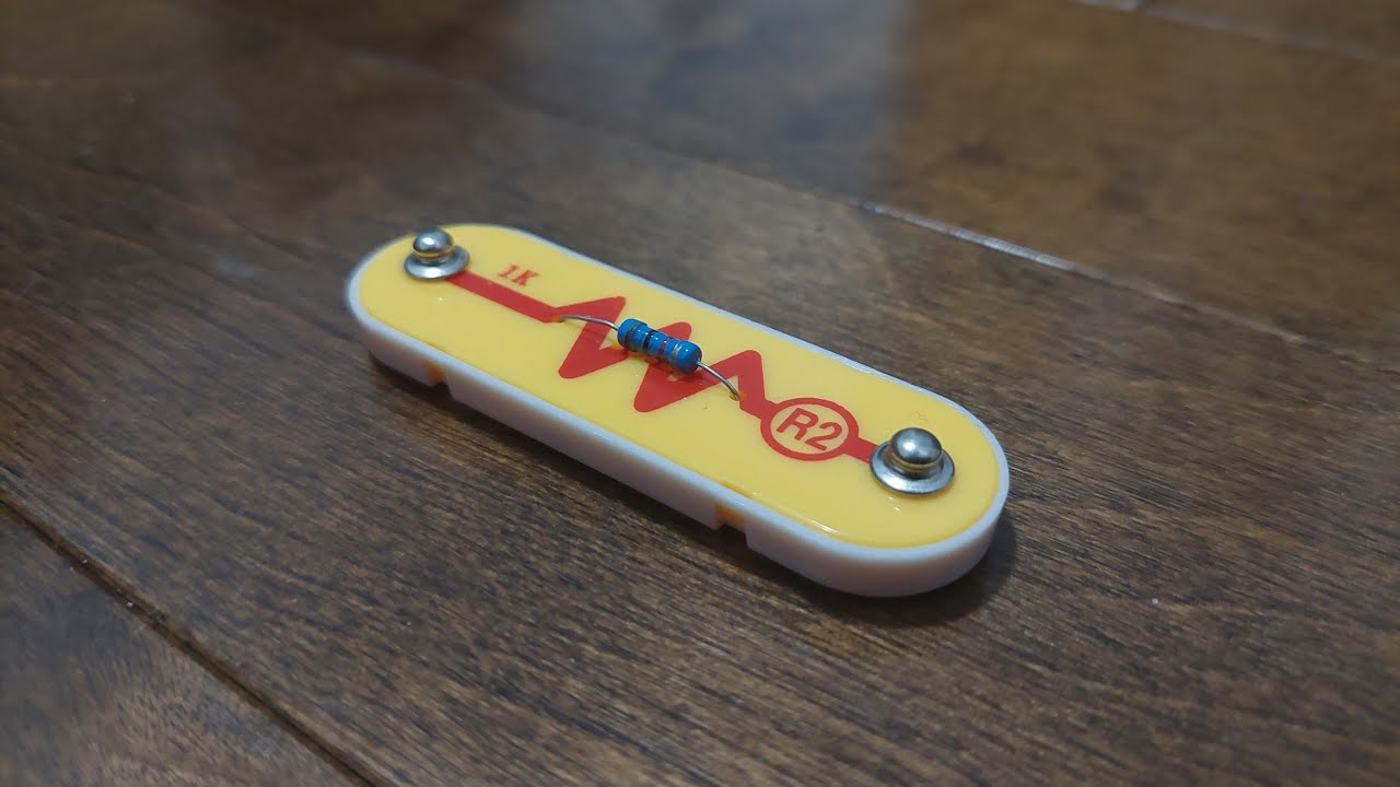 Snap Circuits Parts: R2 (1K Ohm Resistor) - YouTube