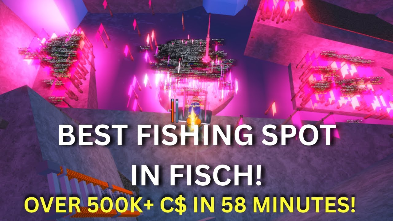 the new best fishing spot in fisch! - YouTube