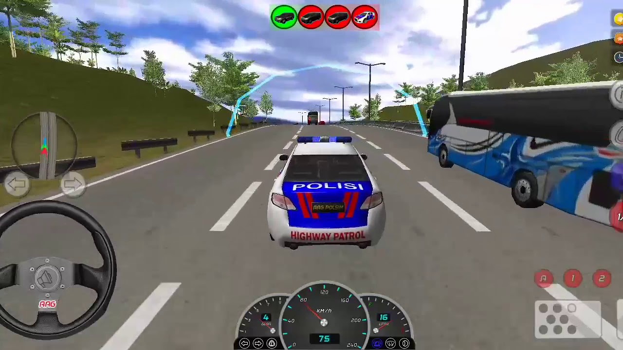 Keren, Game simulator polisi Pengawalan Presiden terbaik - YouTube