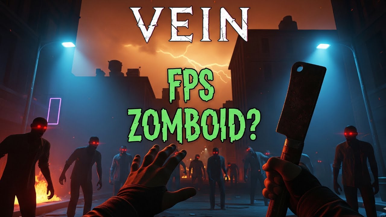 VEIN Demo: Is This FPS Project Zomboid? Live Survival Stream! - YouTube