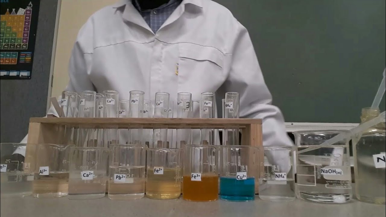 GCSE Chemistry Qualitative Analysis for Cations PART 1 - YouTube