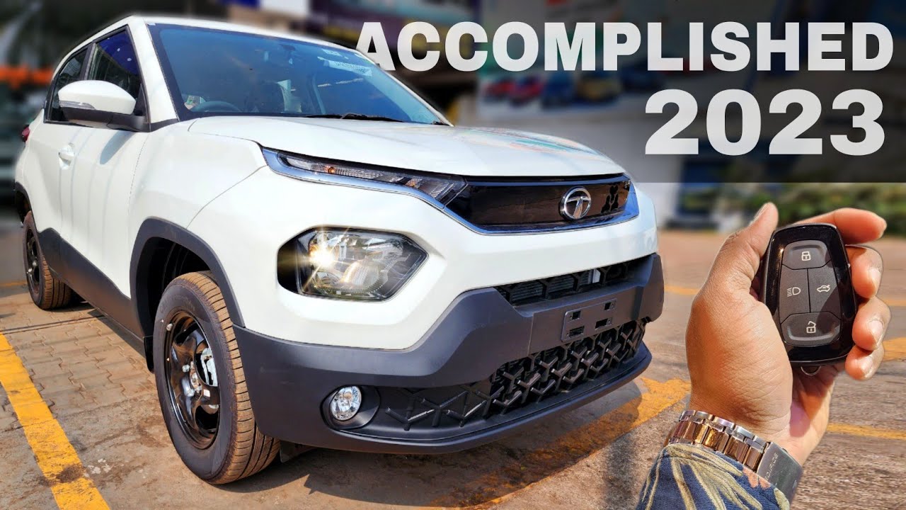 2023 Tata Punch Accomplished 2nd Top Model, On Road Price List, Mileage ...