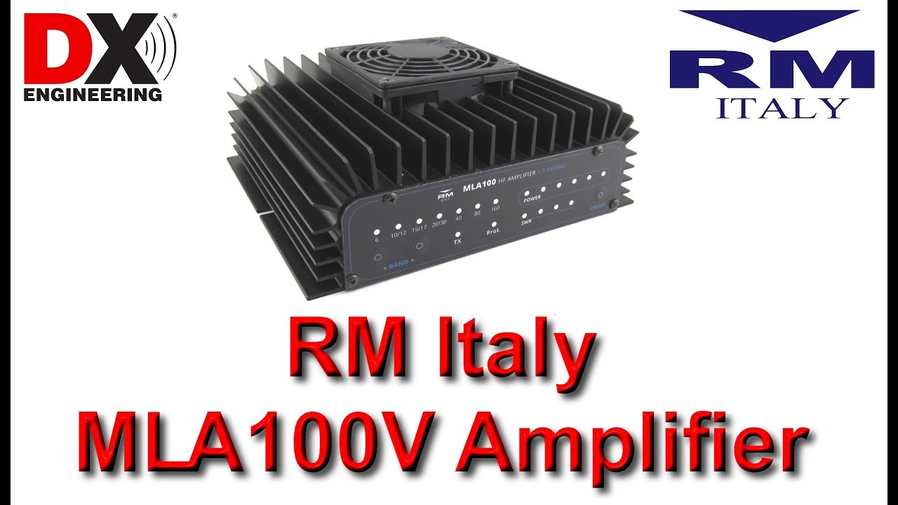 RM Italy MLA100 Amplifier Demonstration - YouTube