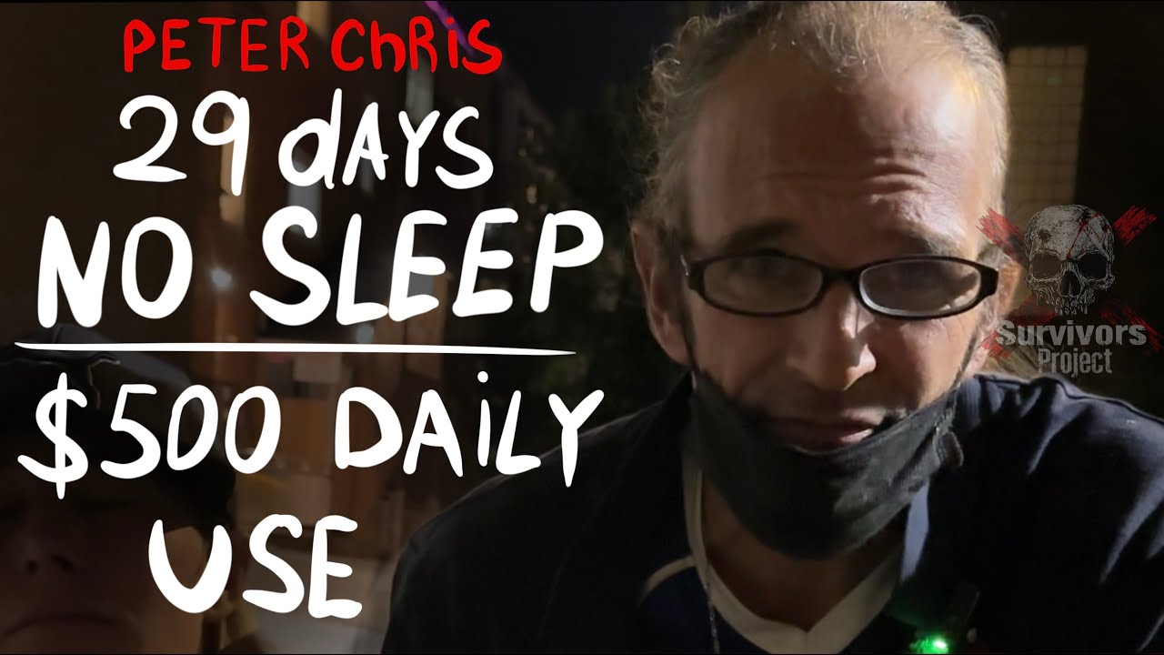 One Month Without Sleep | Homeless Drug Addict Interview | Documentary ...