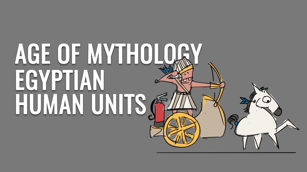 Age of Mythology Egyptian Human Units - YouTube