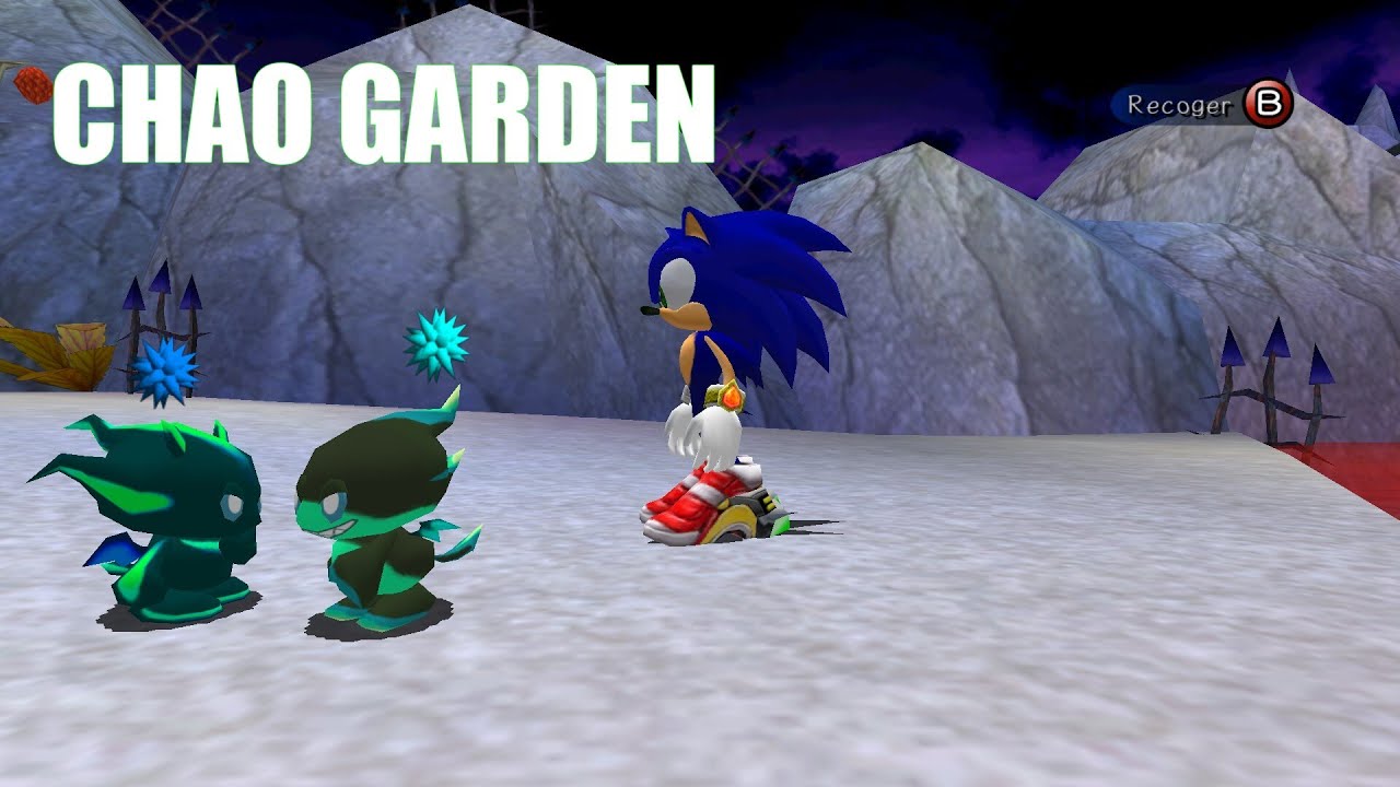 Juguemos SA2 Como criar a un Shadow Chao - YouTube