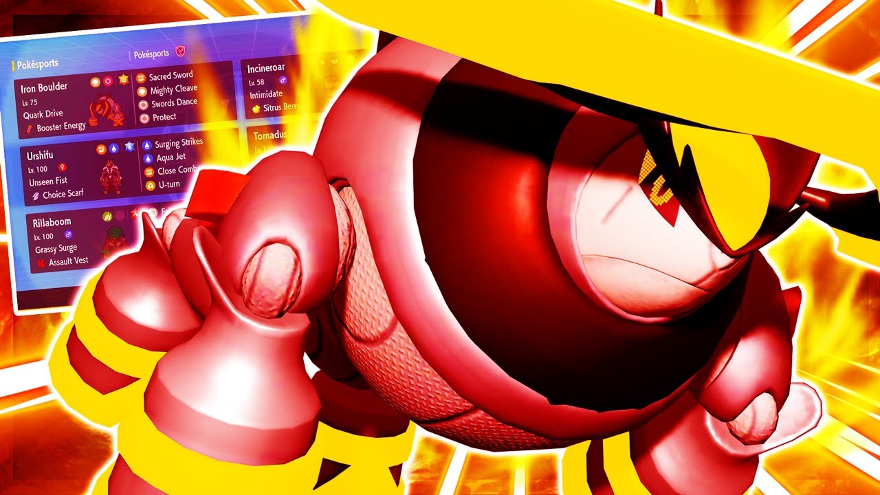 IRON BOULDER and it's MIGHTY CLEAVE in VGC 2024 Regulation F - YouTube