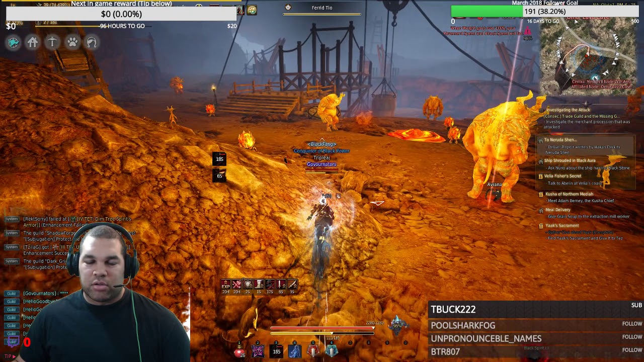 Sisha fire Yaaks sacrament quest BDO - YouTube