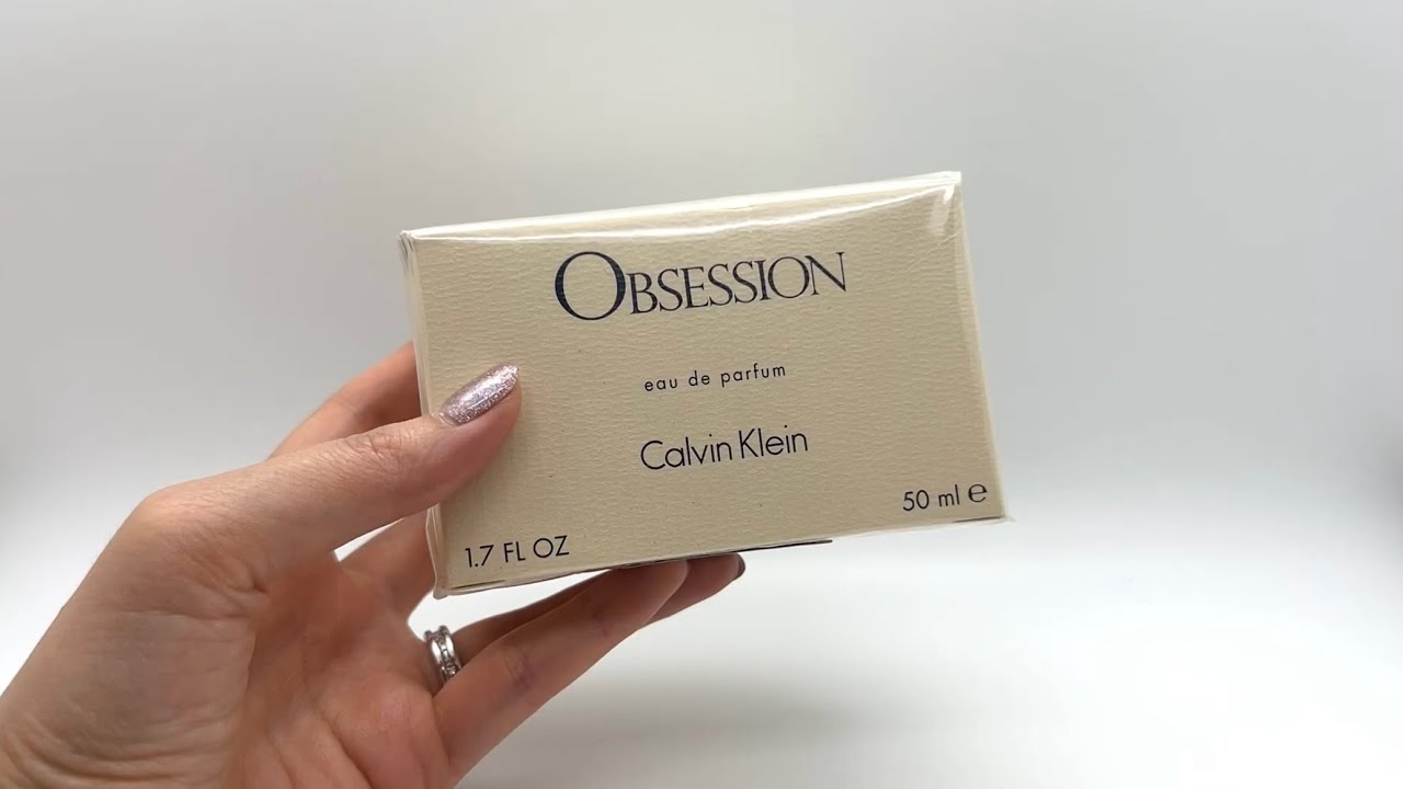 香水開箱 Unbox Perfume 凱文克萊 Calvin Klein 激情 Obsession（復古Vintage） - YouTube