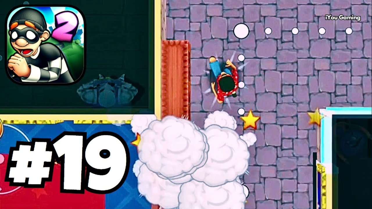 Robbery Bob 2 : (Ch.5 : Hauntington) - Levels 11 - 15 | Gameplay ...