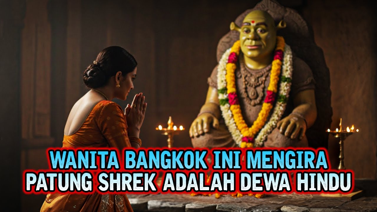BODOH UMAT HINDU MENJADIKAN PATUNG SHREK SEBAGAI DEWA SESEMBAHAN ...