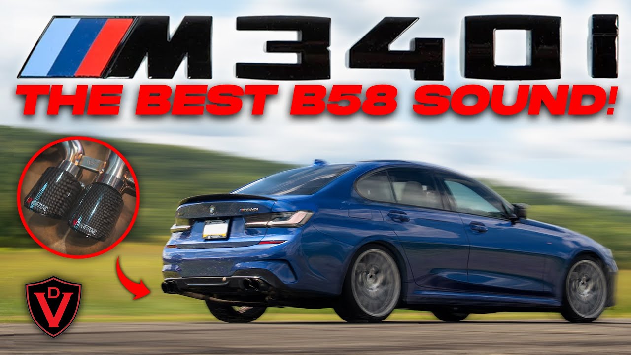 THE WORLDS BEST SOUNDING B58?! BMW M340i Valvetronic Designs Exhaust ...