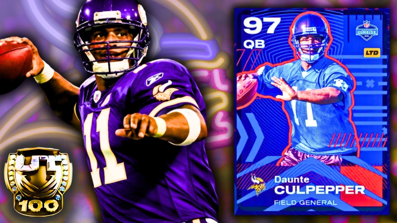 Daunte Culpepper Made the Top 100 Grind EASY - YouTube