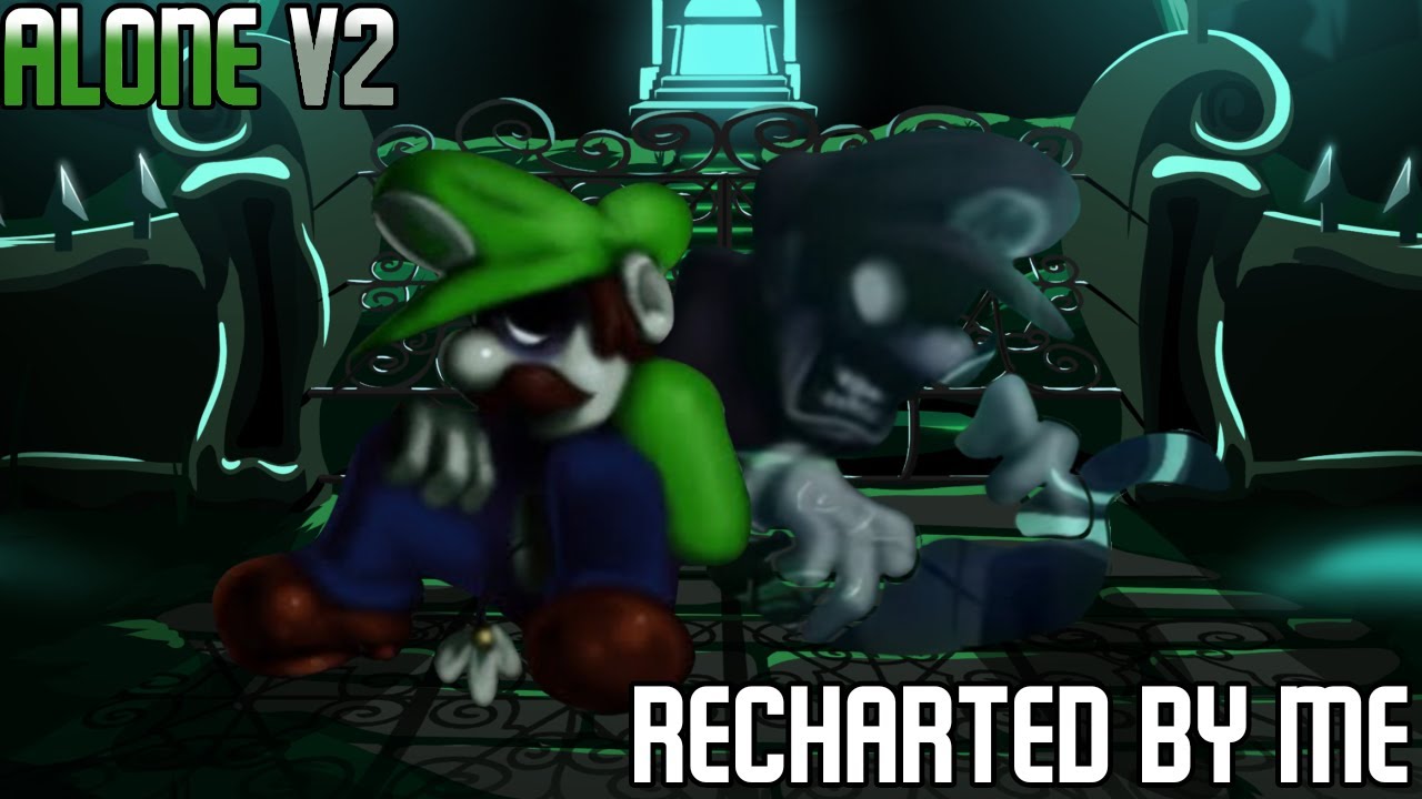 [FNF] "Alone V2" (Mario's Madness V2) - Recharted By Me - YouTube