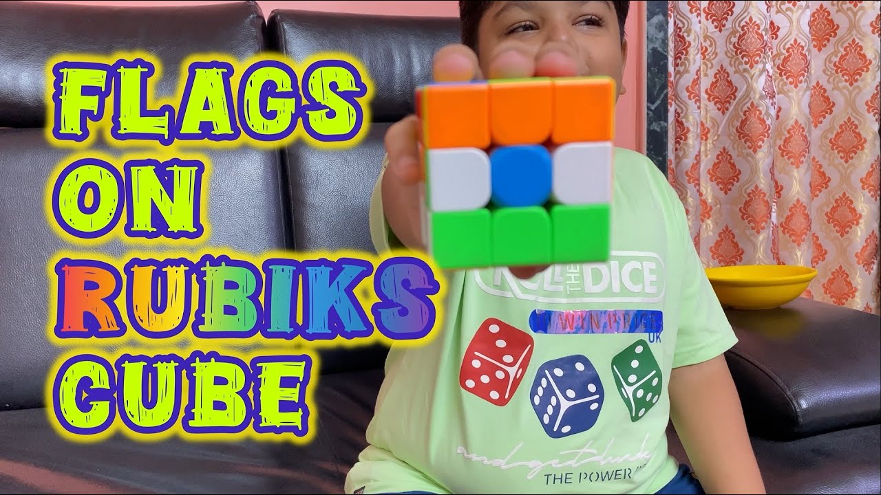 FLAGS ON RUBIK'S CUBE CHALLENGE! क्या मैं बना पाऊँगा? | Watch till the ...
