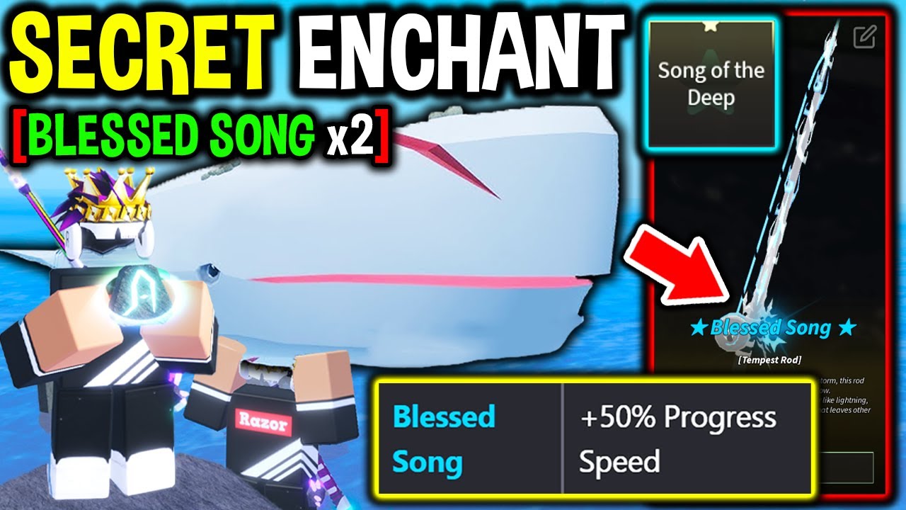 I Unlocked SECRET BLESSED SONG Enchant TWICE With SONG OF THE DEEP ...