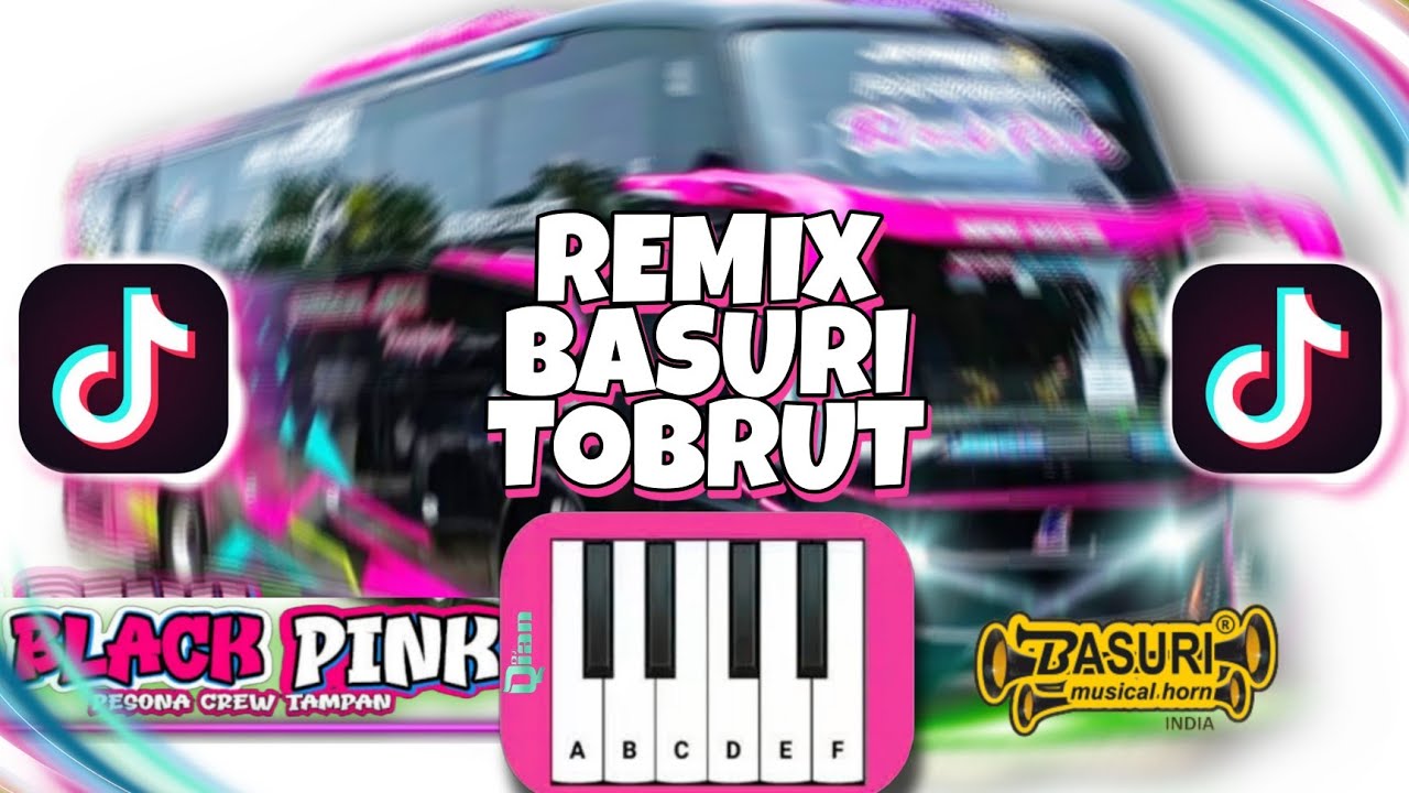 TELOLET BASURI REMIX TOBRUT BUS BLACK PINK JB5 TUNGGAL JAYA | TUTORIAL ...