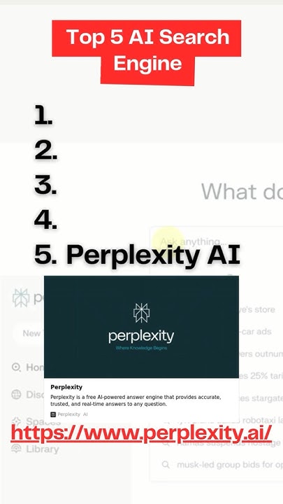 TOP 5 AI Search Engine 2025 - YouTube