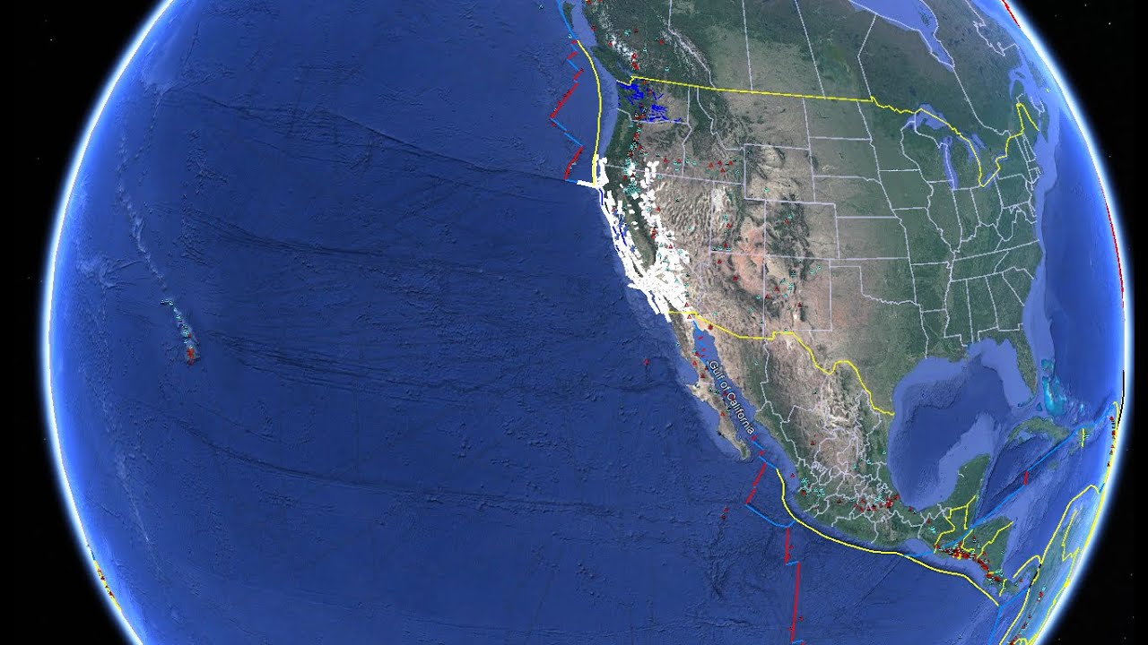 Earthquakes 5.7 El Salvador and 6.1 Gulf Of California ,5.0 Chile ( Be ...