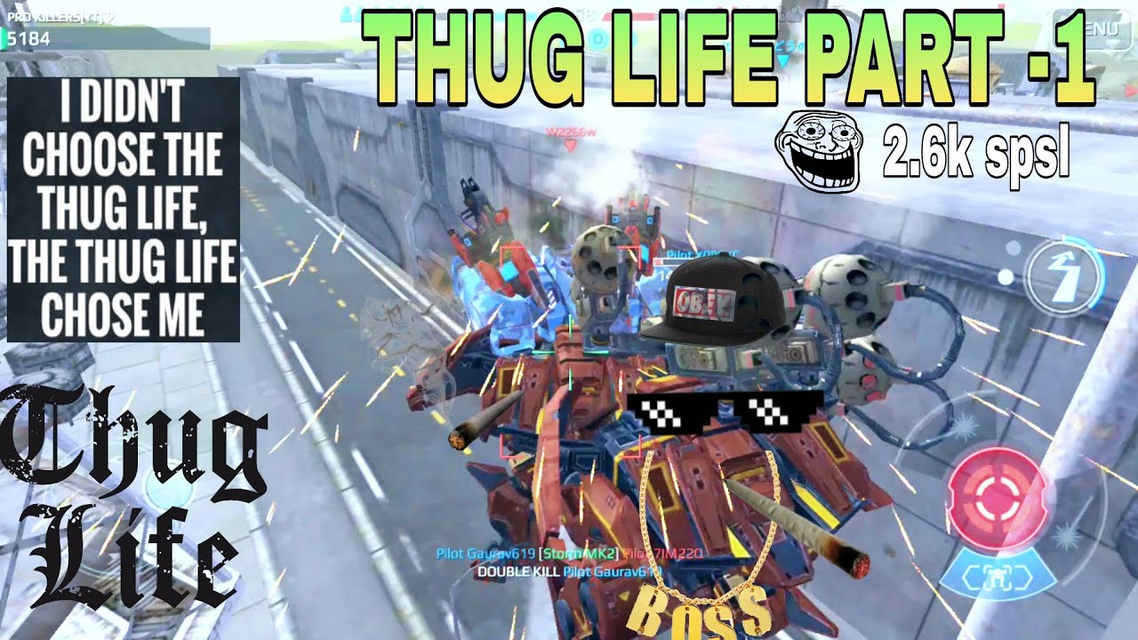 THUG LIFE (WAR ROBOTS) PART -1 - YouTube