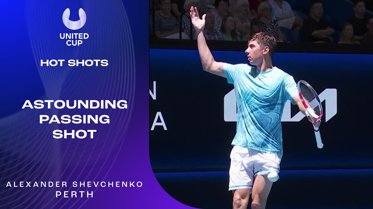 Shevchenko’s Stunning Cross-Court Pass | United Cup 2025 Group C - YouTube