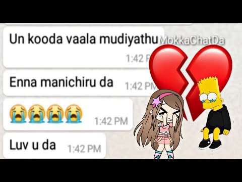 Different Caste love Ends Sad !। Last chat with her । MokkaChatDa । Sad ...