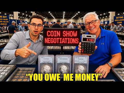 Coin Dealers NEGOTIATE HIGH END Rare Coins!